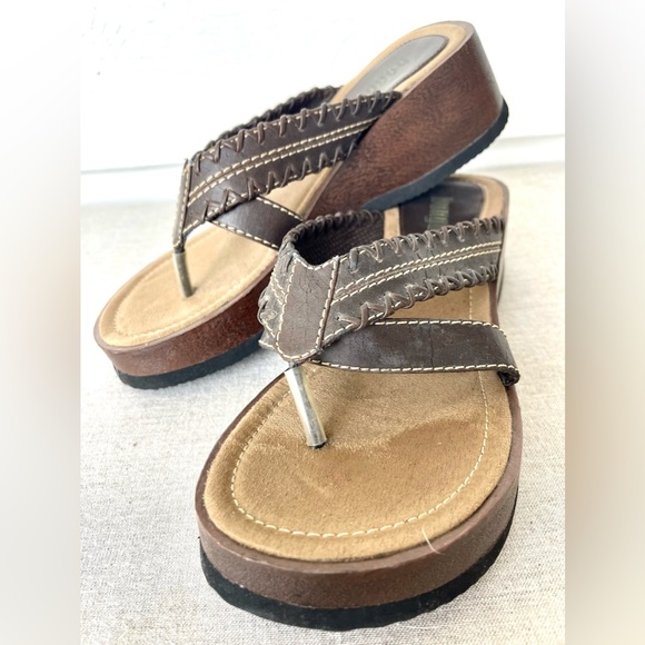 BONGO | Shoes | Bongo Vintage Y2k New Chunky Platform Thing Sandals ...